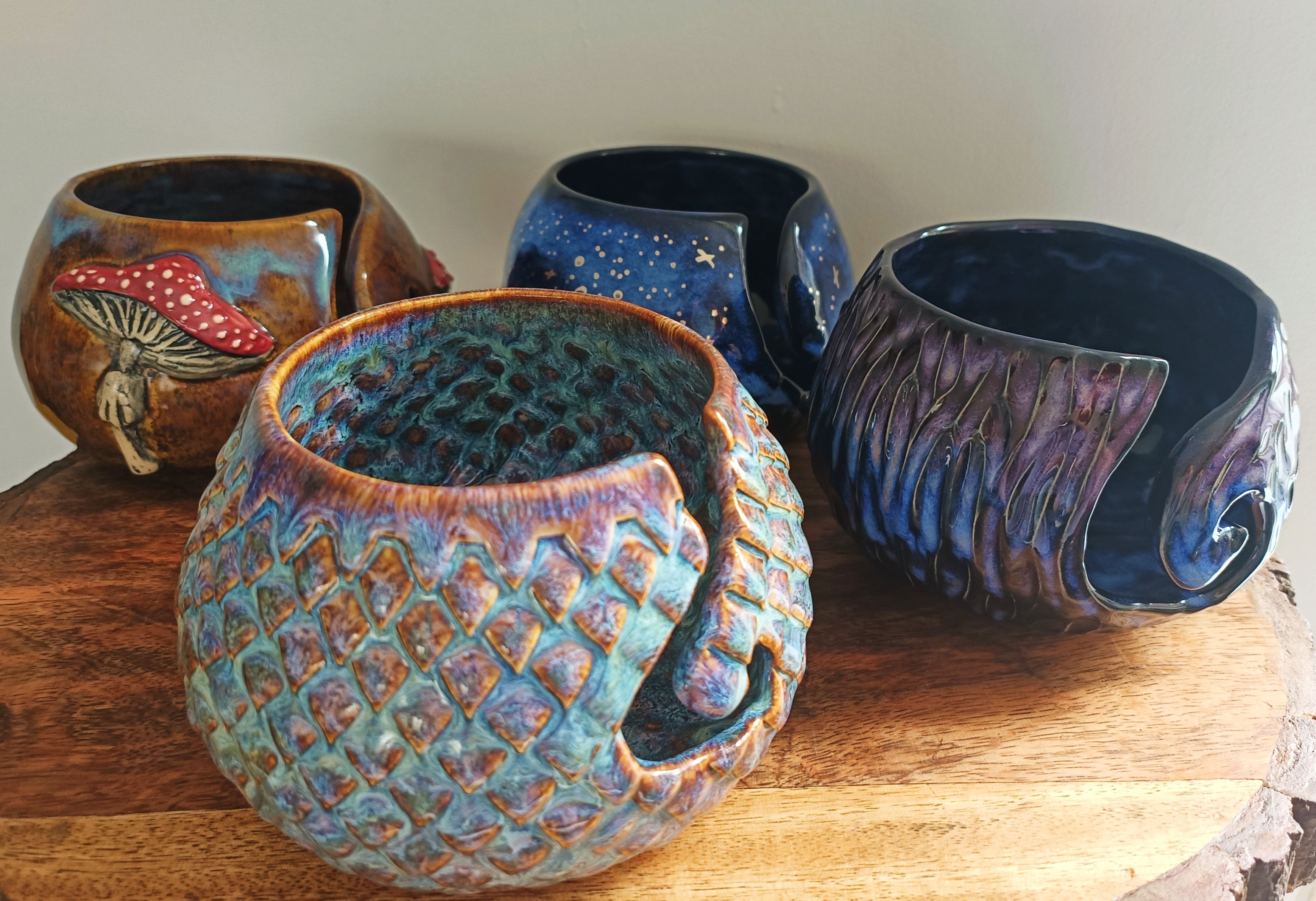 Handmade Ceramic Yarn Bowls – The Wee Yarn Company